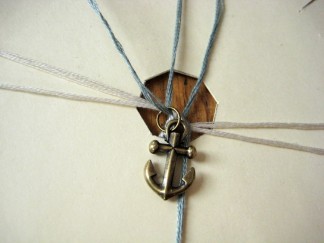 Anchor and Braid Bracelet - How Did You Make This? | Luxe DIY