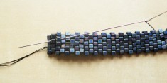 Beaded Triangle Pendant - How Did You Make This? | Luxe DIY
