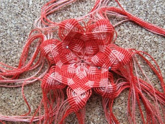 Knotted Flower Pendant - How Did You Make This? | Luxe DIY