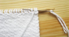 Back Stitch Cast Off - How Did You Make This? | Luxe DIY